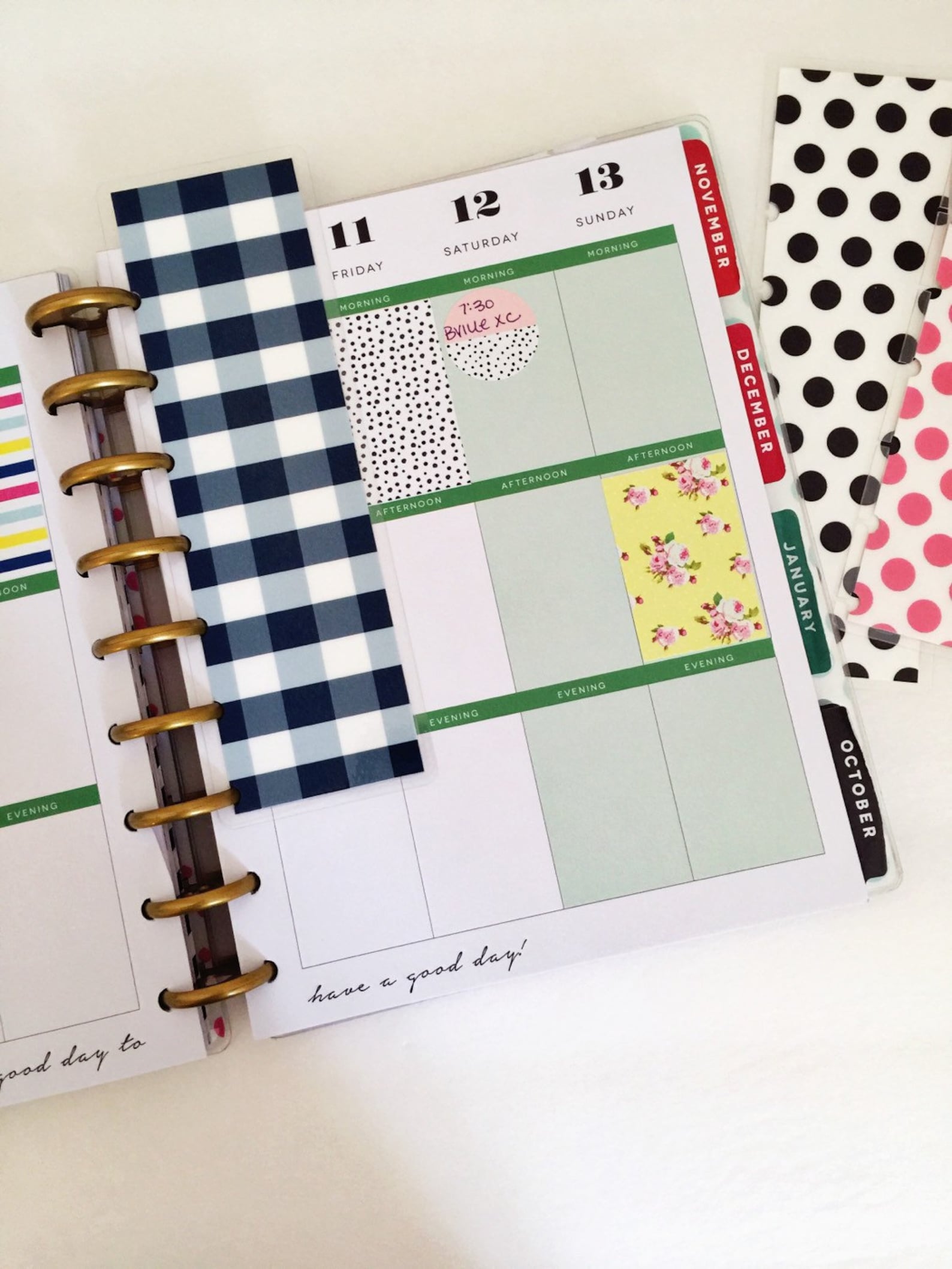 Personalized Happy Planner Cover Set custom planner cover | Etsy