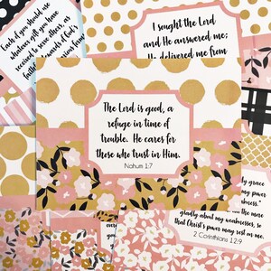 Scripture Cards, Bible Journaling, Scripture Memory Cards, Bible Verse ...