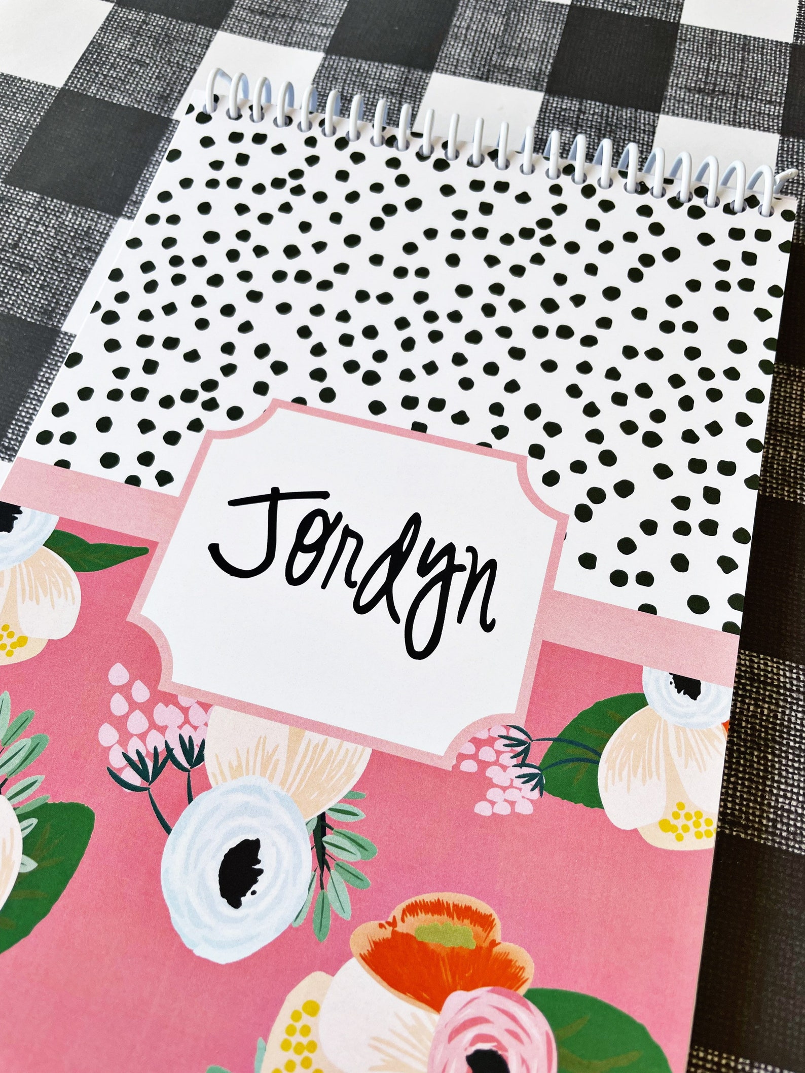 Personalized Steno Spiral Personalized Notebook Monogrammed | Etsy