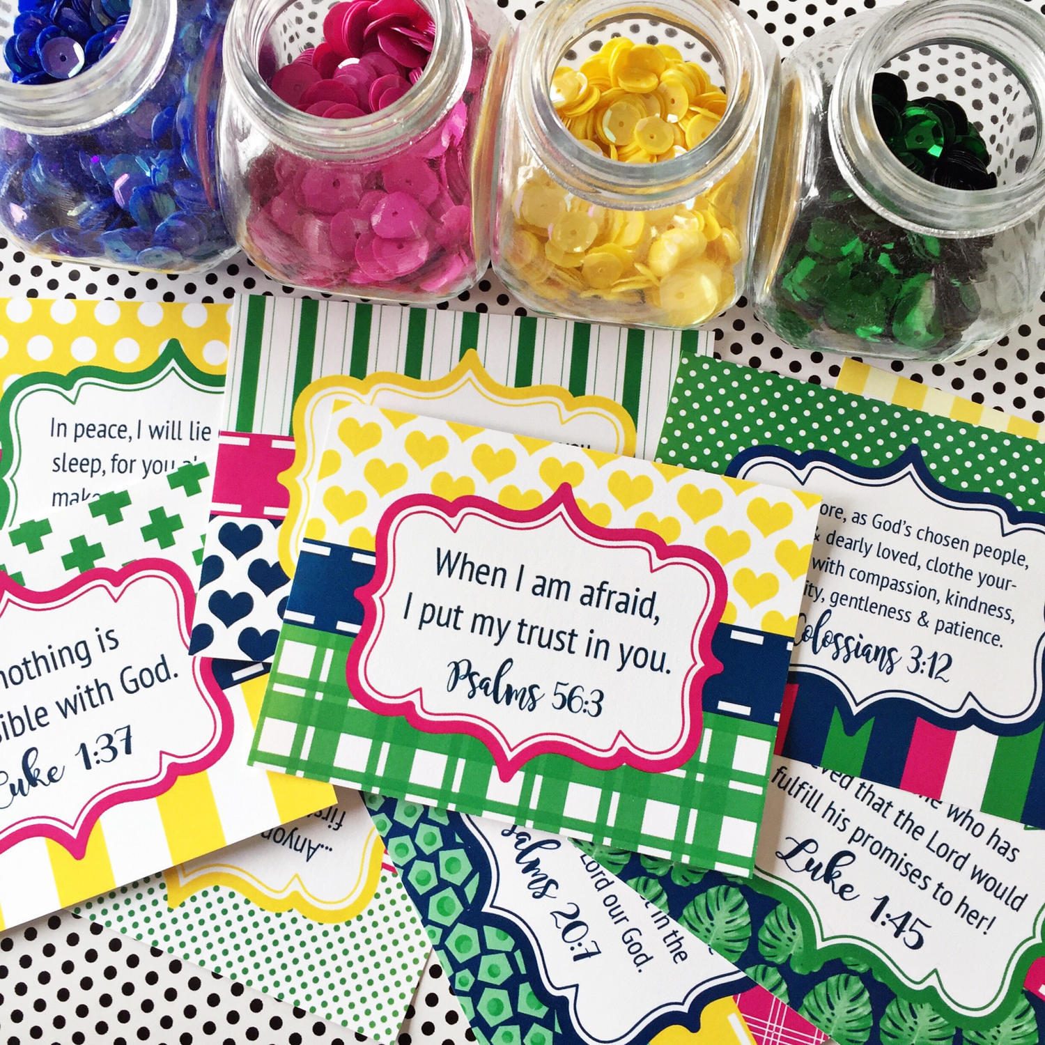 PRINTABLE Scripture Cards, Instant Download Bible Journaling Cards ...