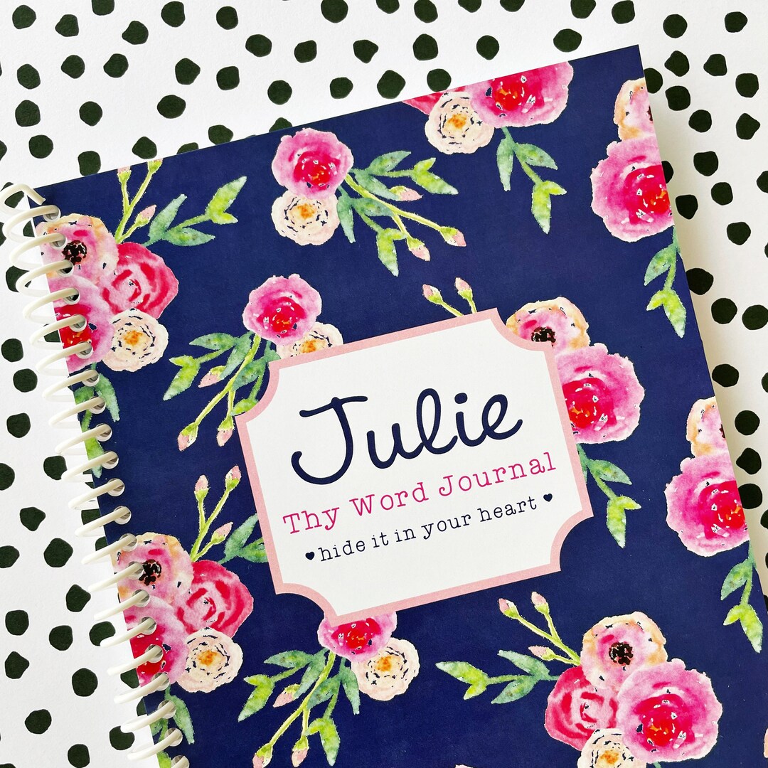 Personalized Prayer Journal, Daily Devotional Book, Daily Prayer ...