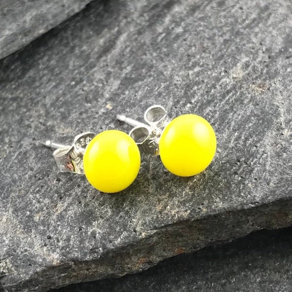 Yellow Earrings - Etsy