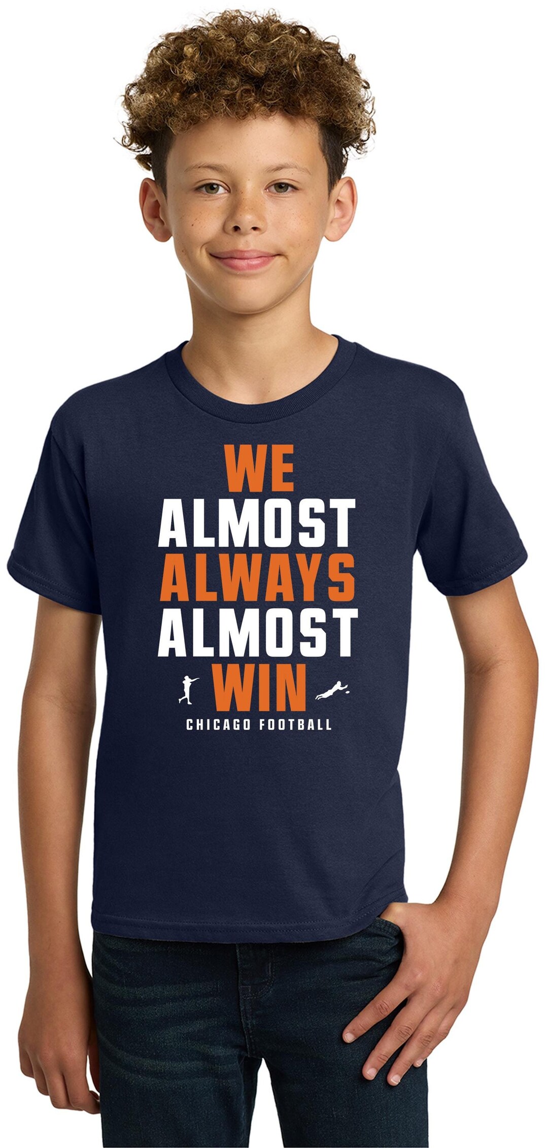 We Almost Always Almost Win - Funny Chicago Bears Shirt - Da Bears ...
