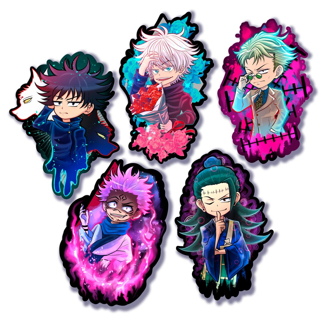 Vinyl SOCERER Anime Stickers - Etsy