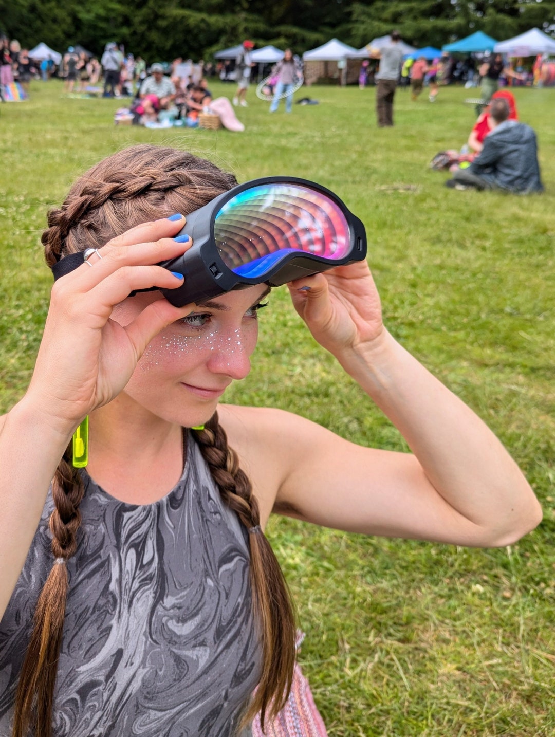 Infunity Goggles - Audio-reactive Infinity Mirror - Etsy