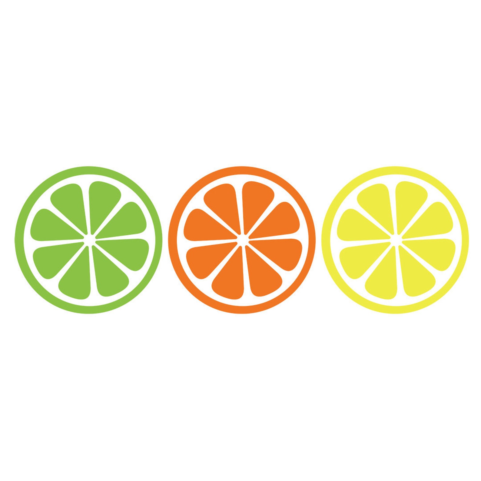 Citrus Fruit Svg, Summer Vibes Svg, Downloadable Cut File for Circut ...