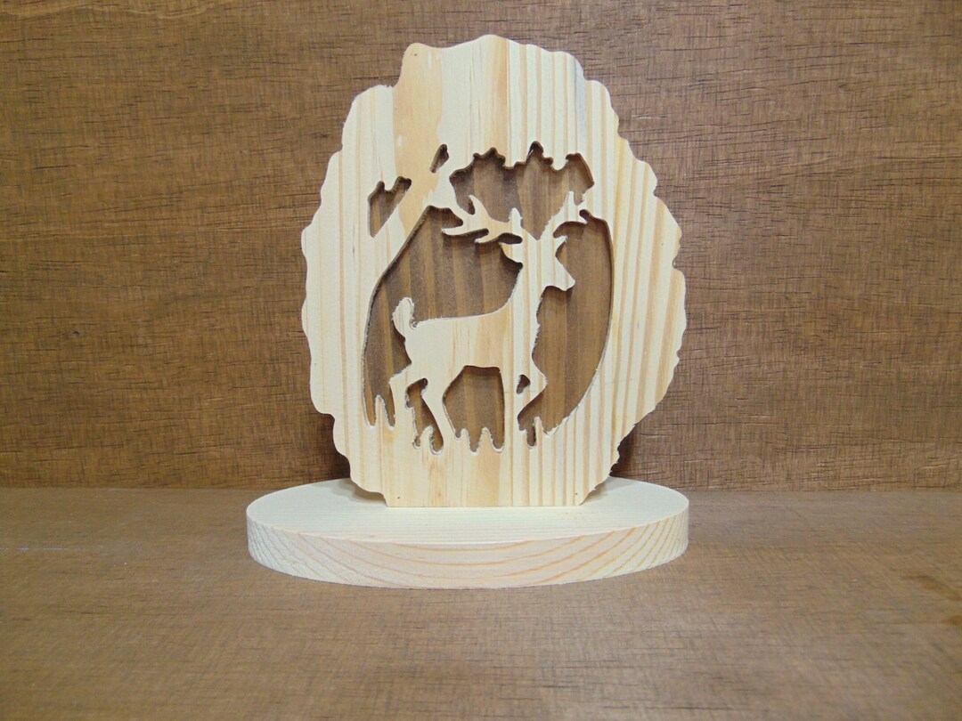 Scrollsaw Patterns Pdf, Deer Scrollsaw Patterns, (pdf, Dxf, Svg, Eps) - Etsy