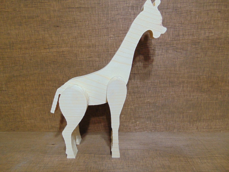 3 - Scrollsaw Patterns, Elephant, Giraffe, and Pig Scroll Saw Pattern ...