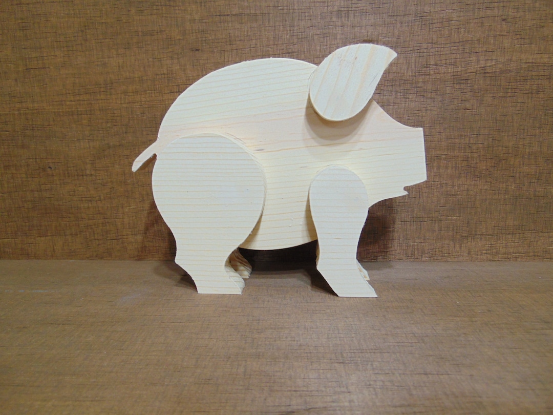 Scrollsaw Patterns, Pig Scroll Saw Pattern, (pdf, Dxf, Svg, Eps) - Etsy