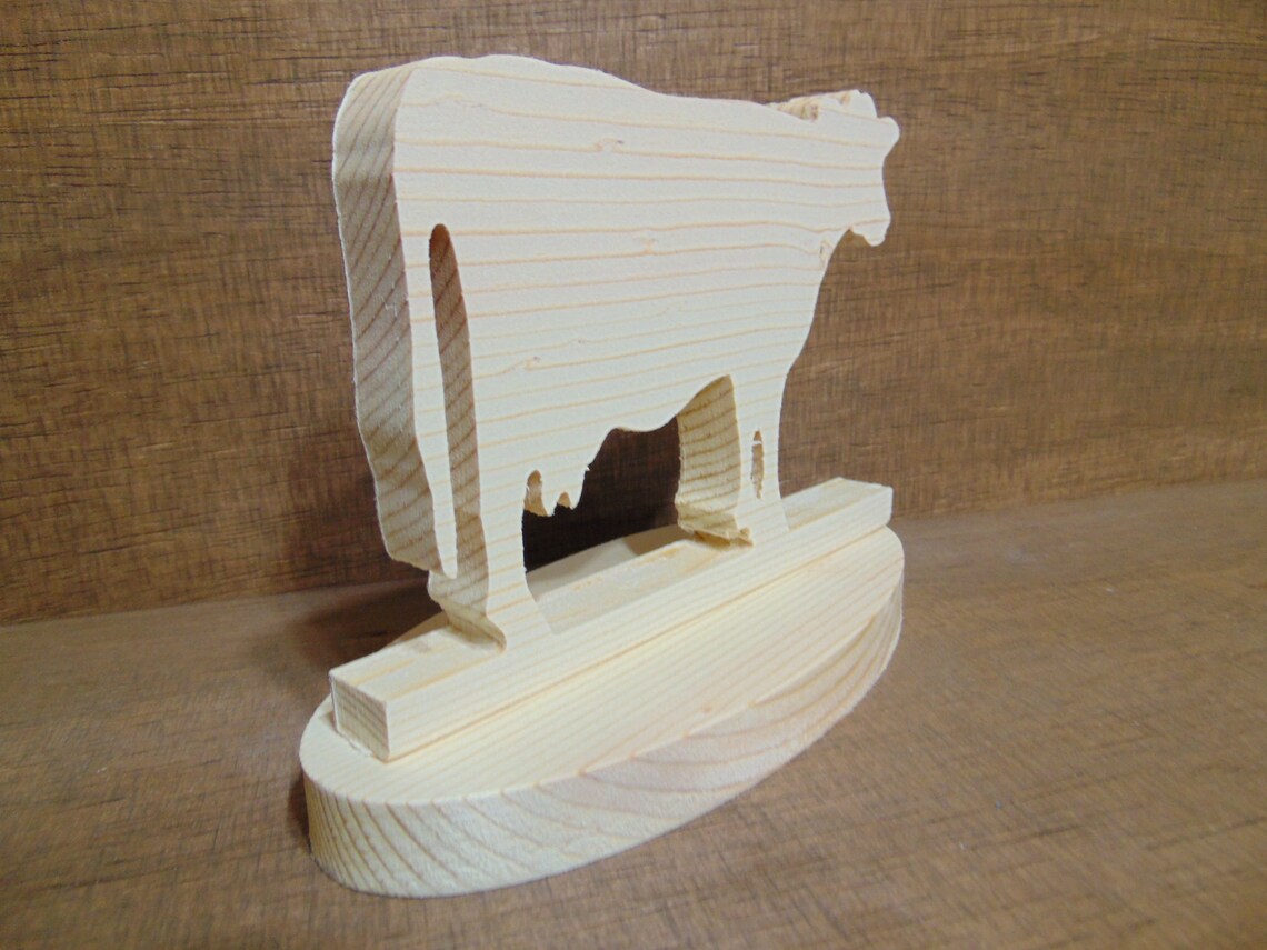 Scrollsaw Patterns, Cow Scroll Saw Pattern, (pdf, Dxf, Svg, Eps) - Etsy