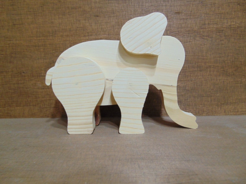 Scrollsaw Patterns, 2 Elephant Scroll Saw Patterns, (pdf, Dxf, Svg, Eps ...