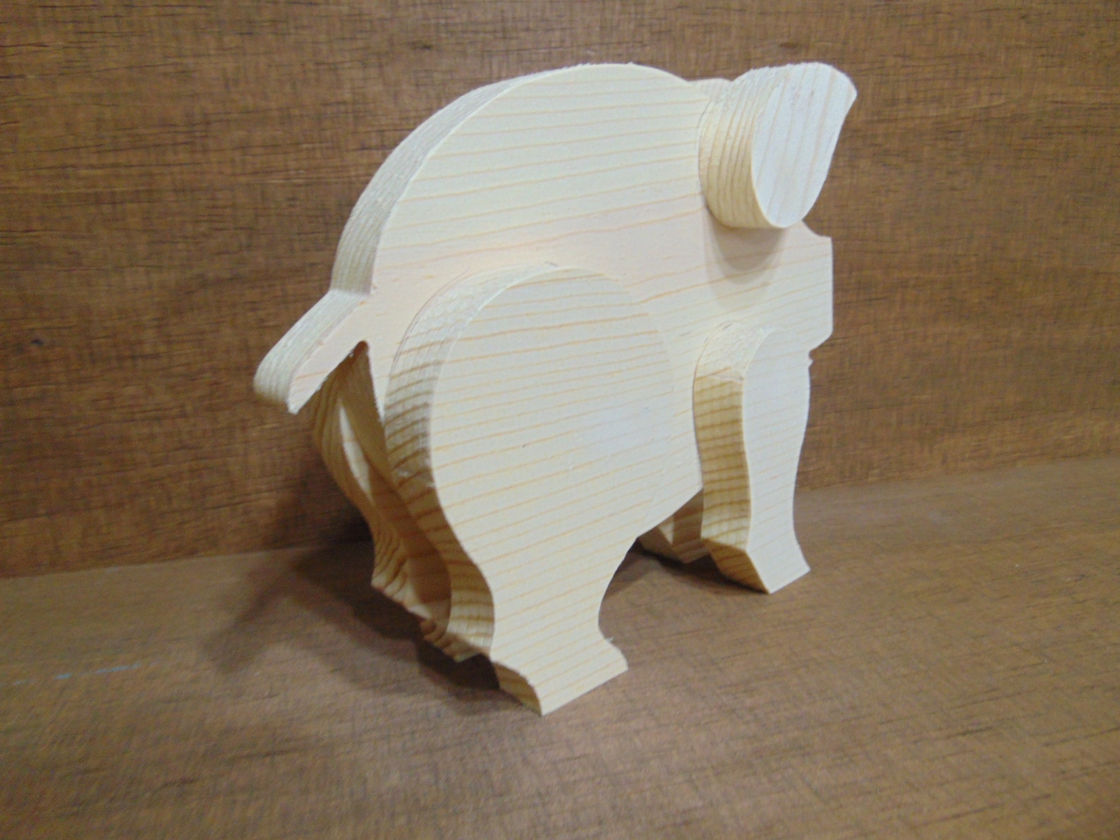 Scrollsaw Patterns, Pig Scroll Saw Pattern, (pdf, Dxf, Svg, Eps) - Etsy