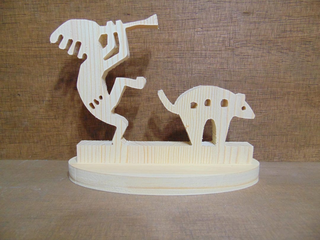 Scroll Saw Pattern, Kokopelli Scroll Saw Files, (pdf, Dxf, Svg, Eps) - Etsy