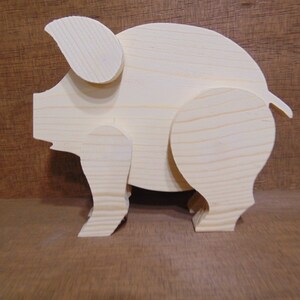 Scrollsaw Patterns, Pig Scroll Saw Pattern, (pdf, Dxf, Svg, Eps) - Etsy