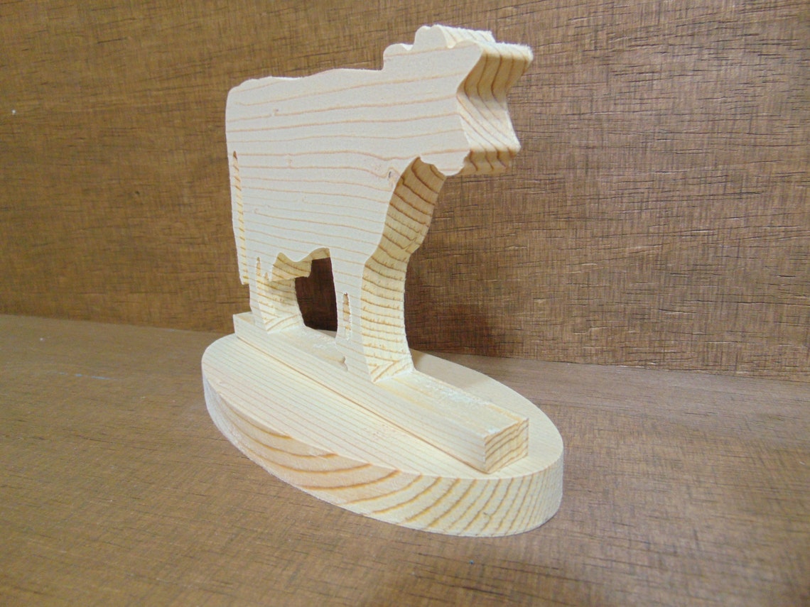 Scrollsaw Patterns, Cow Scroll Saw Pattern, (pdf, Dxf, Svg, Eps) - Etsy