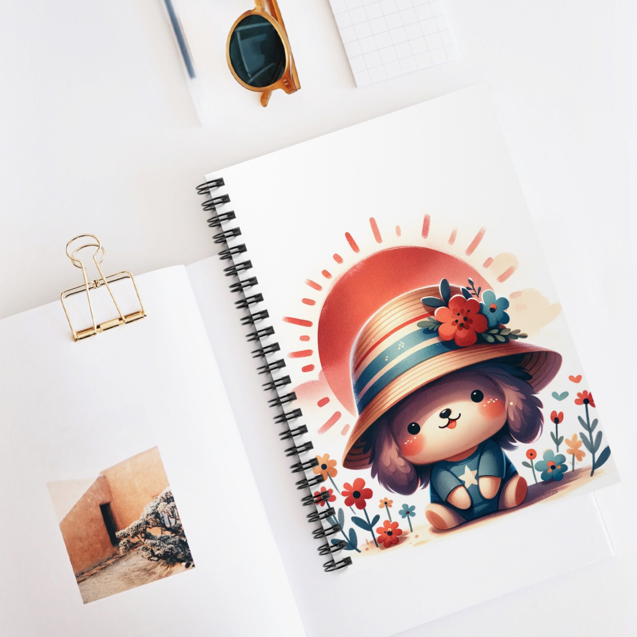 Spiral Notebook Ruled Line School, Work, Cute, Girl School, Gift - Etsy