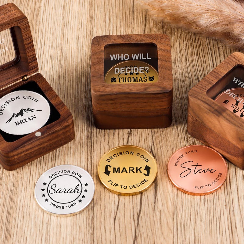 Decision Coin - Etsy UK