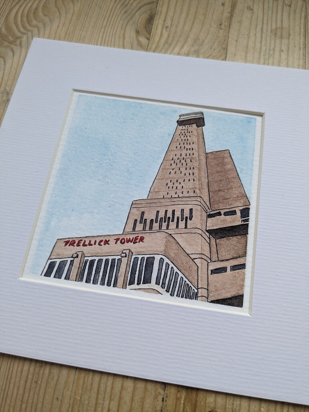 Trellick Tower V1 (art Print) - Etsy UK