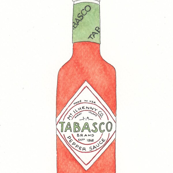 Tabasco Art - Etsy