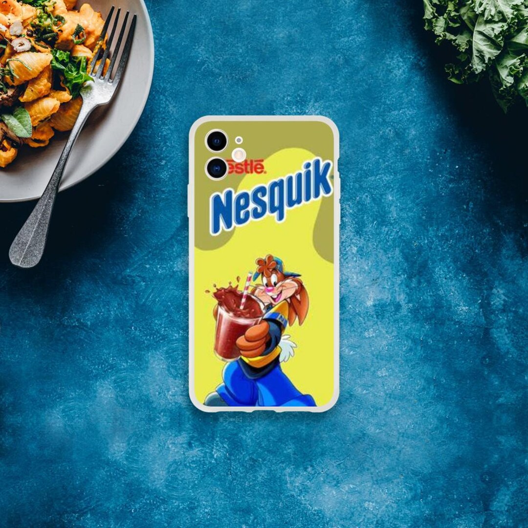 Nesquik Phone Case for iPhone and Android - Colorful Retro Design ...