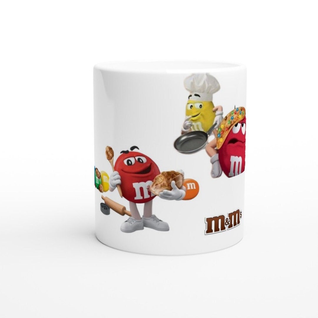 M&m's Mug – Colorful Ceramic Coffee Cup • Funny Candy Gift • 11oz ...