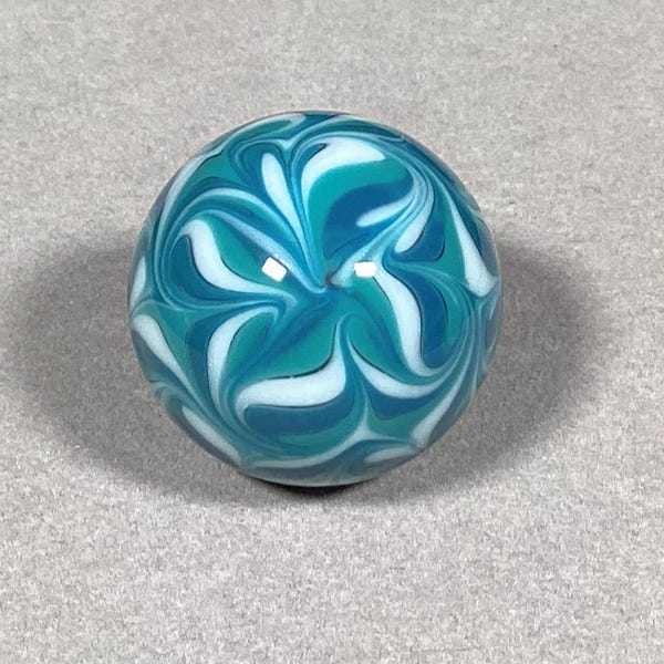Teal Glass Knobs - Etsy