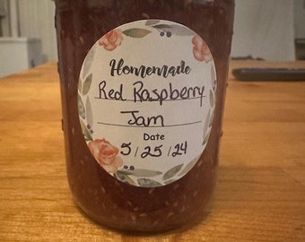 Red Raspberry Jam - Etsy