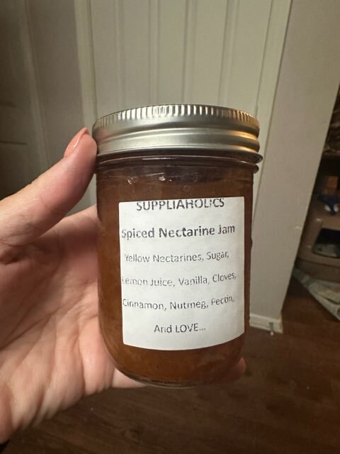 Spiced Nectarine Jam - Etsy