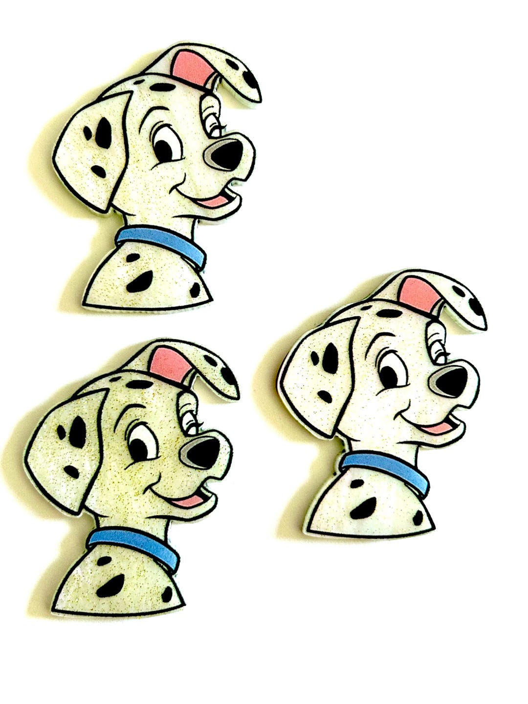 3 Lucky 101 Dogs Planar Resins | Craft Supplies | Soap Making | Bow ...