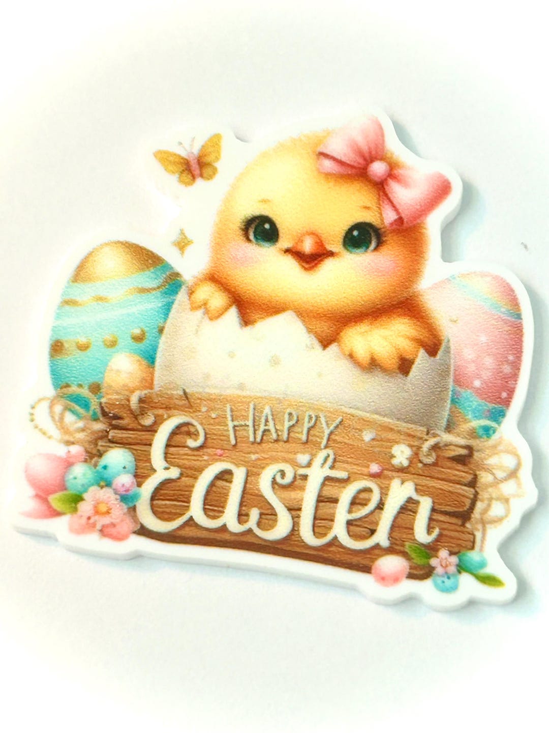 3 Easter Chick Planar Resins, Bunny Flatbacks, Hair Bow Centers, Fake ...