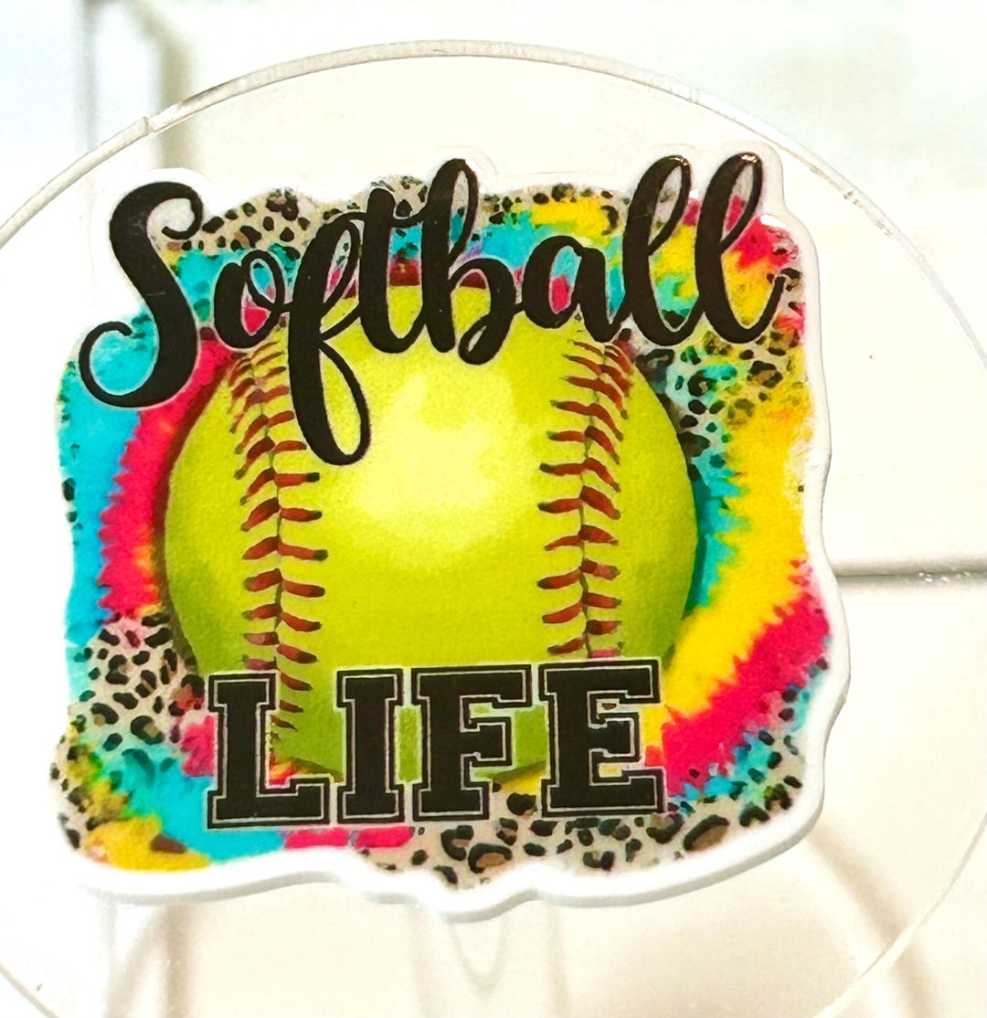 3 Softball Life Planar Resins | Craft Supplies | Soap Making | Bow ...