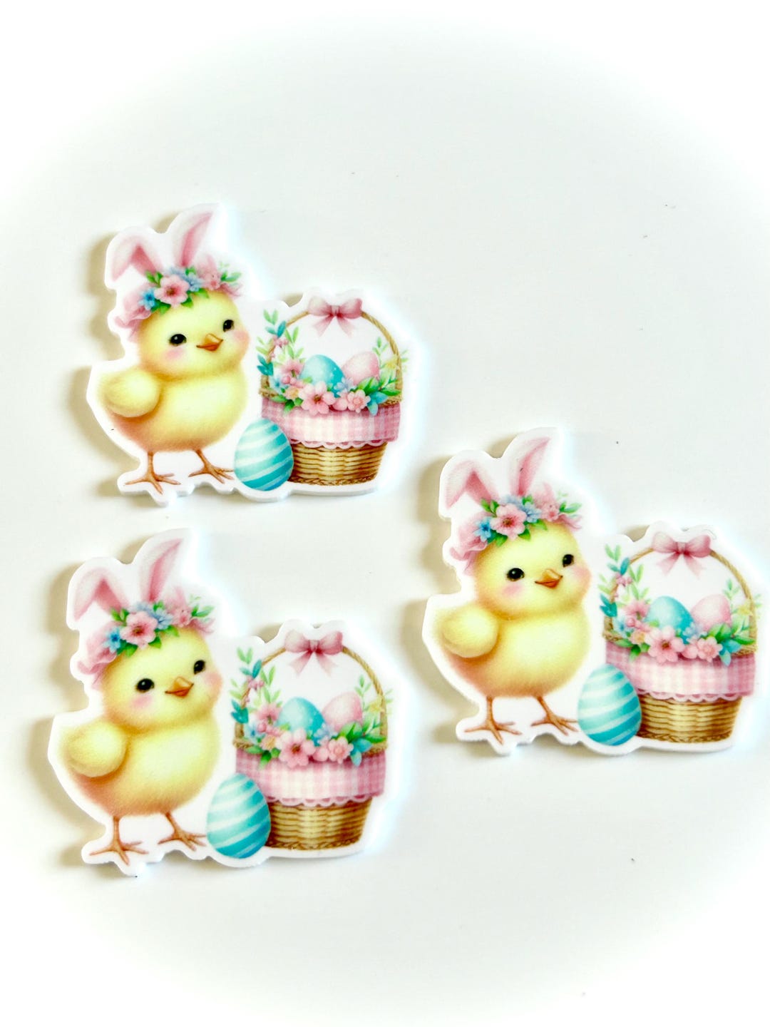 3 Easter Gifts Planar Resins | Craft Supplies | Chicks | Bow Making ...