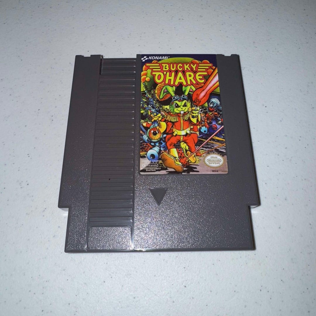 Bucky O'hare NES NES Repro Video Game Comic Arcade Adventure Platform ...