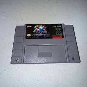 Captain Commando SNES Super Nintendo Repro Video Game Side-scrolling ...