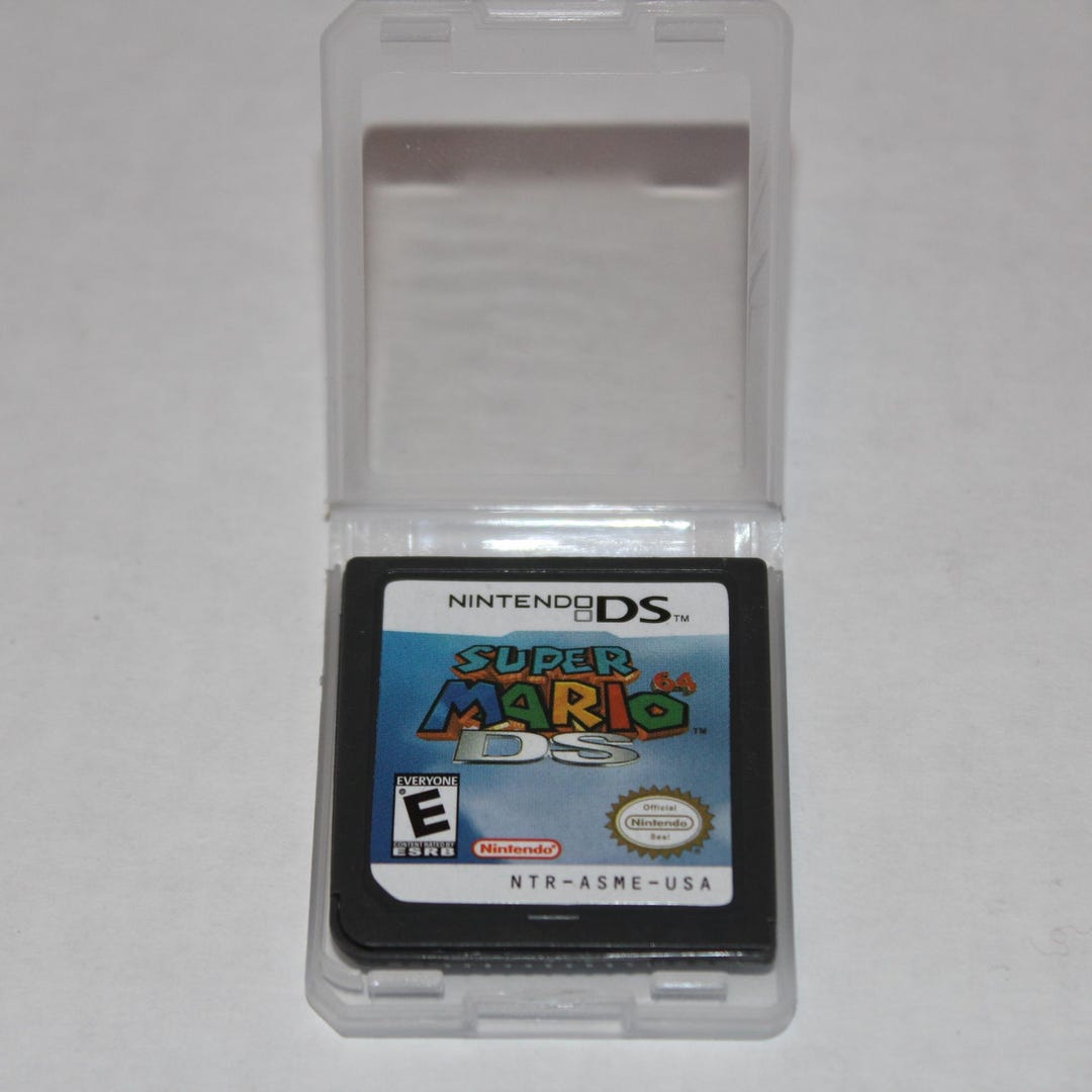 Super Mario 64 DS Nintendo DS Game Tested & Saves Super Mario World ...