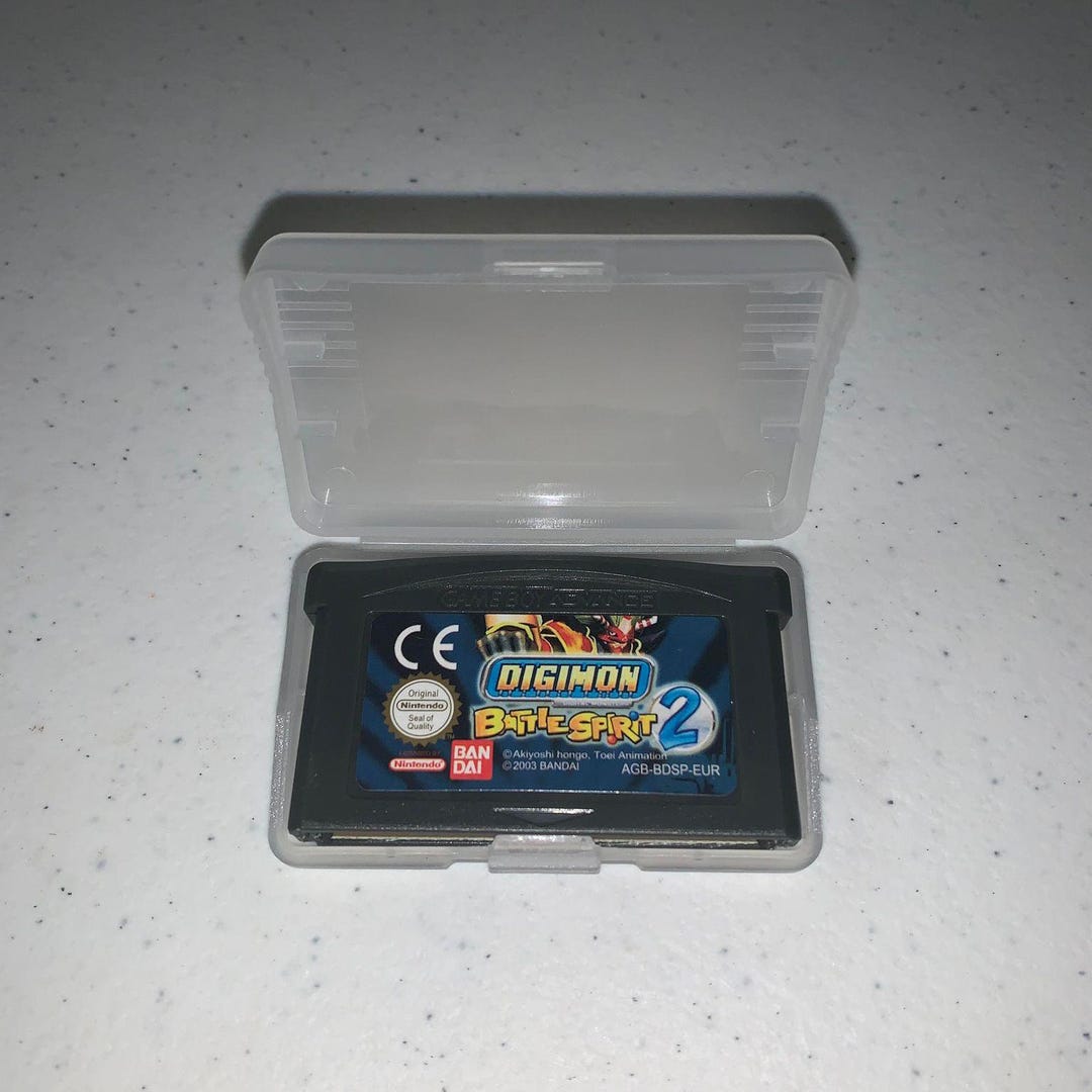 Digimon Battle Spirit 2 Nintendo GBA Gameboy Advance English Cartridges ...