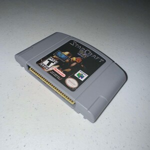 Starcraft N64 Nintendo 64 Game Repro Tested and Saves Strategy Game ...