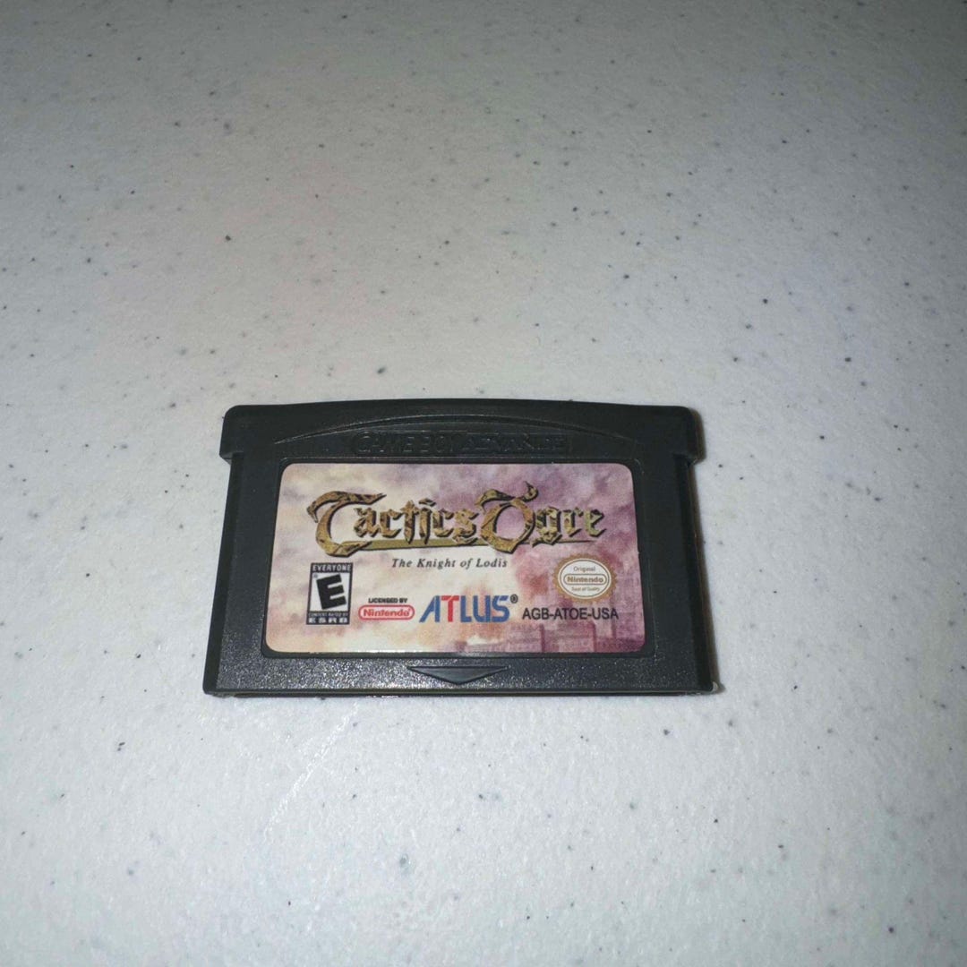 Tactics Ogre: the Knight of Lodis Gameboy Advance GBA Video Game Tested ...