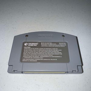 Starcraft N64 Nintendo 64 Game Repro Tested and Saves Strategy Game ...
