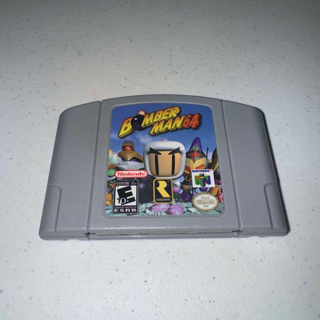 Bomberman 64 Nintendo 64 Game Repro Tested and Saves Adventure Game 3D ...