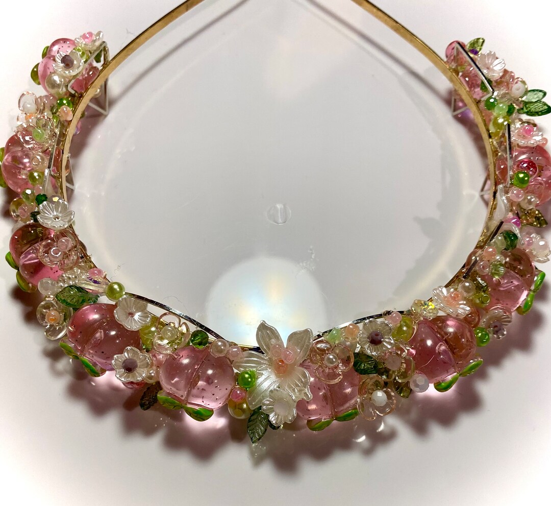 Princess Peach Headband - Etsy