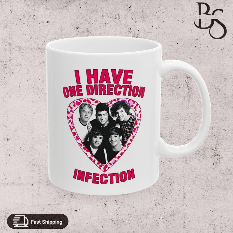 One Direction Mug - Etsy
