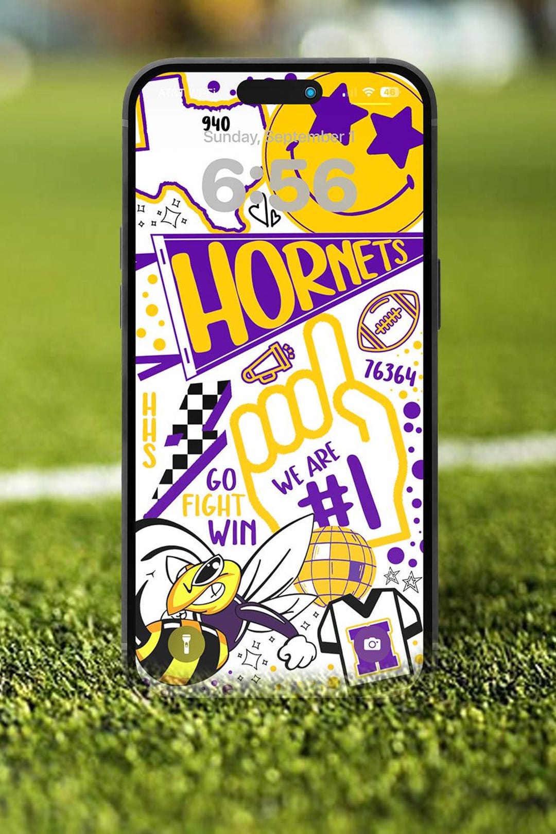 Harrold High School Phone Background - Etsy