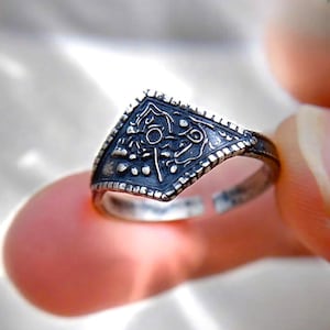 EXCLUSIVE Custom Dark Souls Ring Collection, Handmade 950 Silver Rings ...