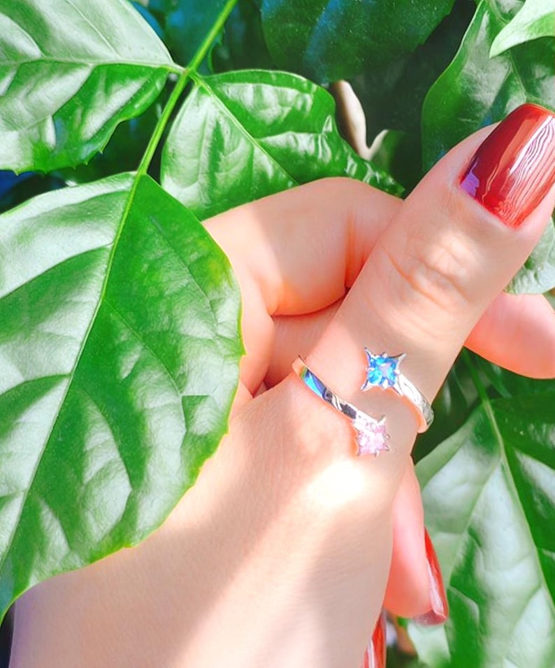 EXCLUSIVE Fanmade Your Name Pattern Custom Ring, Anime Symbol Signet ...