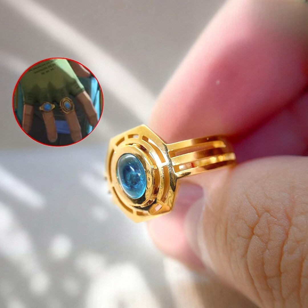 EXCLUSIVE Fanmade Harbor Valorant Ring, Handmade Sterling Gold/silver ...