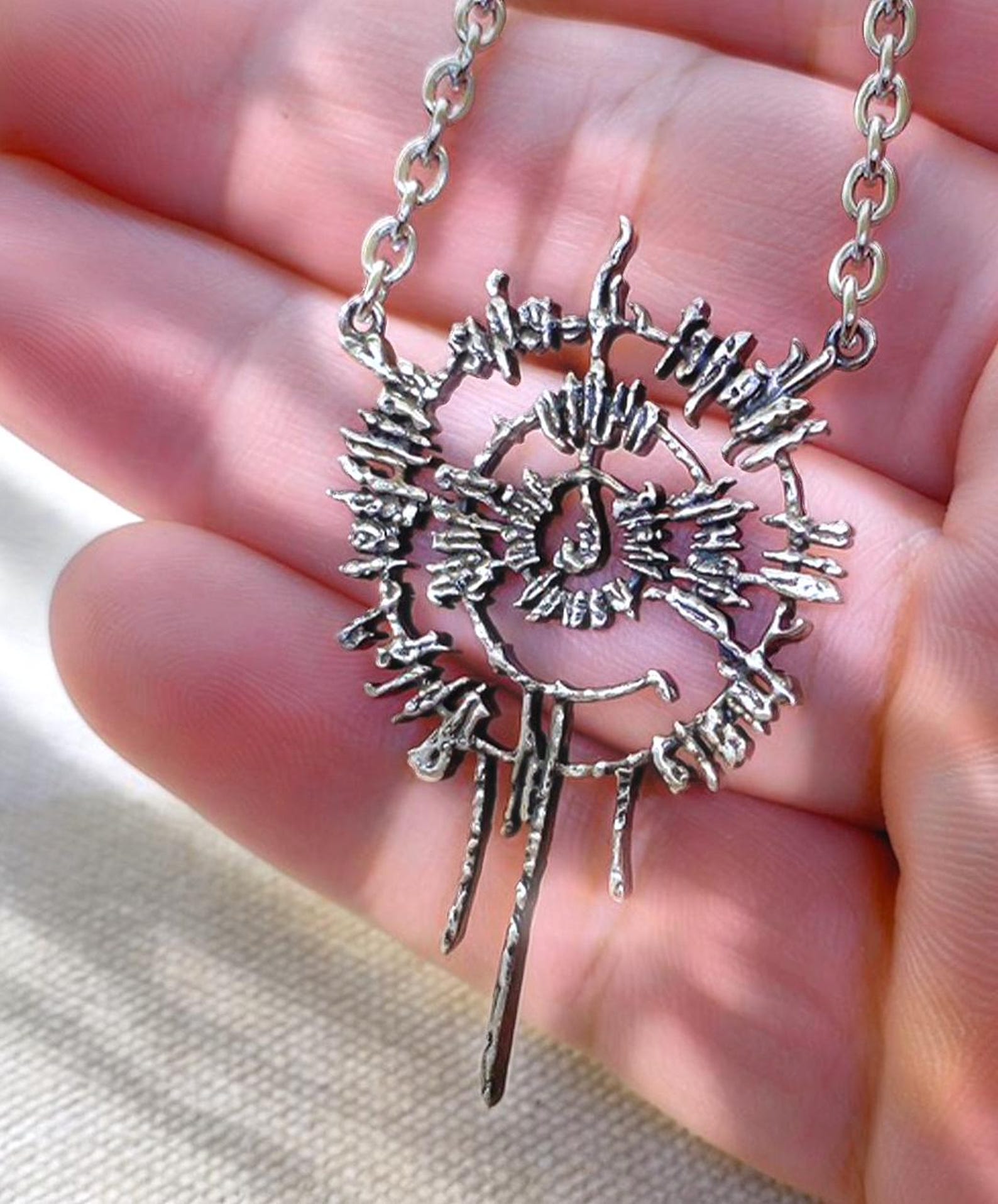 PREMIUM Fanmade Baldur's Gate 3 Astarion Tattoo Necklace, Handmade ...