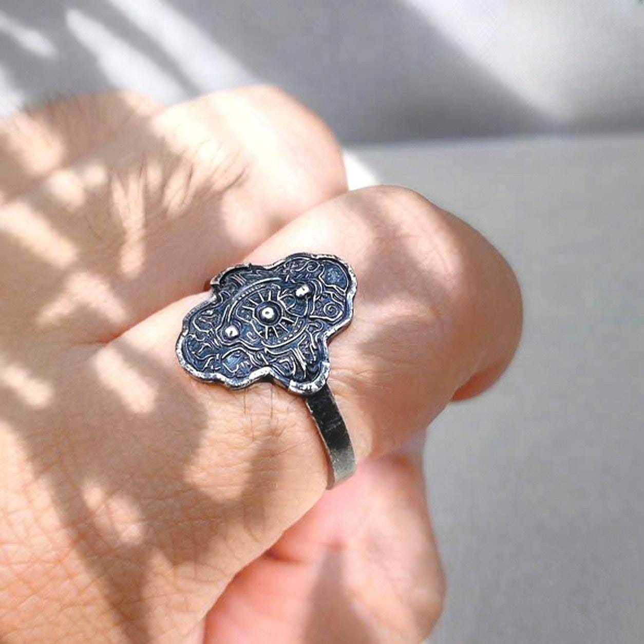 EXCLUSIVE Custom Dark Souls Ring Collection, Handmade 950 Silver Rings ...