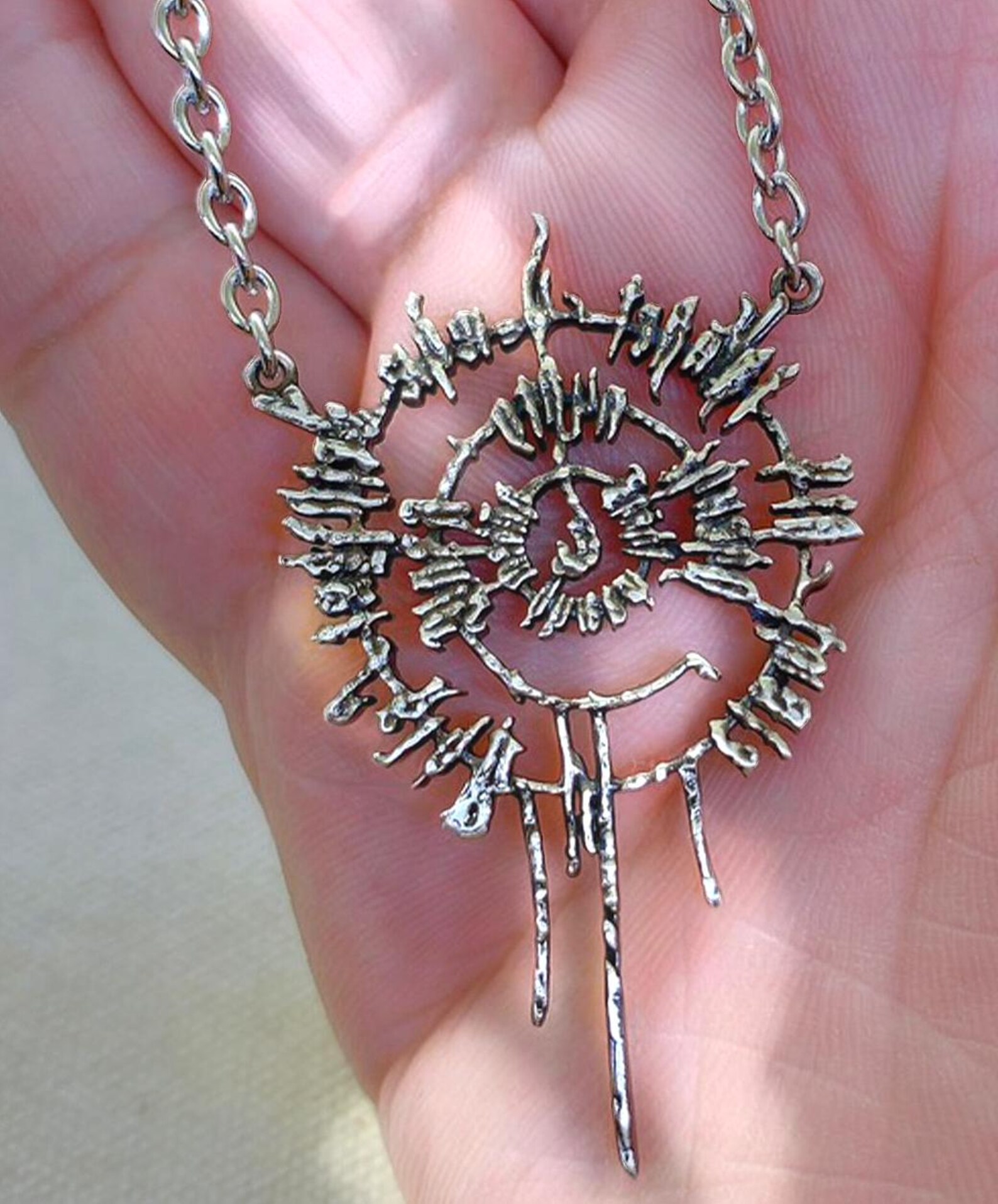 PREMIUM Fanmade Baldur's Gate 3 Astarion Tattoo Necklace, Handmade ...