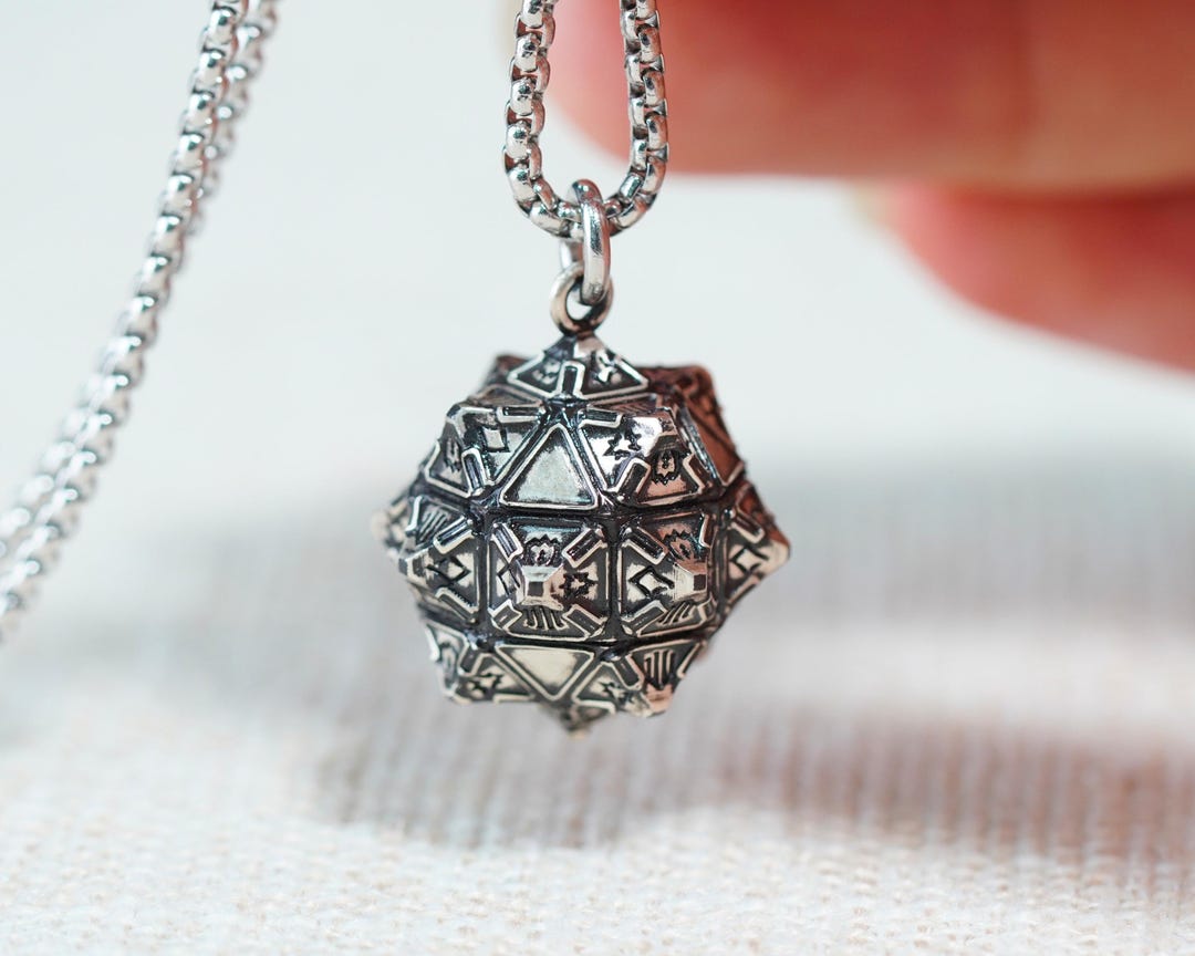 EXCLUSIVE 950 Silver Hex.core Arcane LOL Necklace, Arcane LOL Jewelry ...